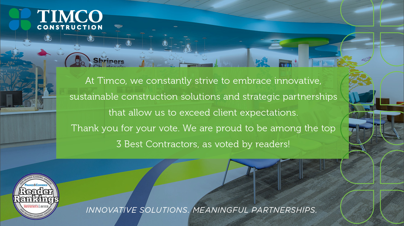 Timco Construction Ranked In Top 3 for Best Contractor - Timco Construction